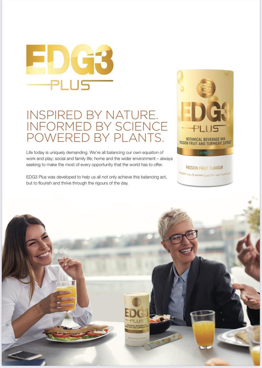 EDG3 Plus | 3-in-1 Botanical Supplement For Immunity, Joints & Energy
